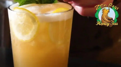 Summer Iced Tea - Recipe - Honey Tea - Organic – Zenbear Honey Tea
