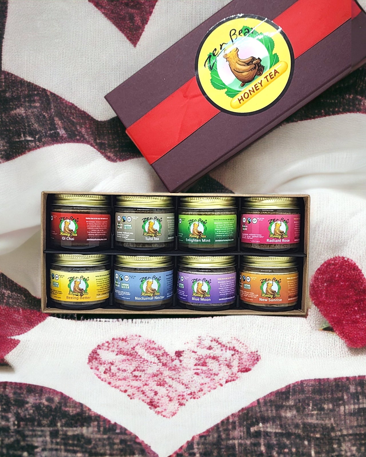 Tea With Honey - Cocoa - Organic Herbs & Spices – Zenbear Honey Tea