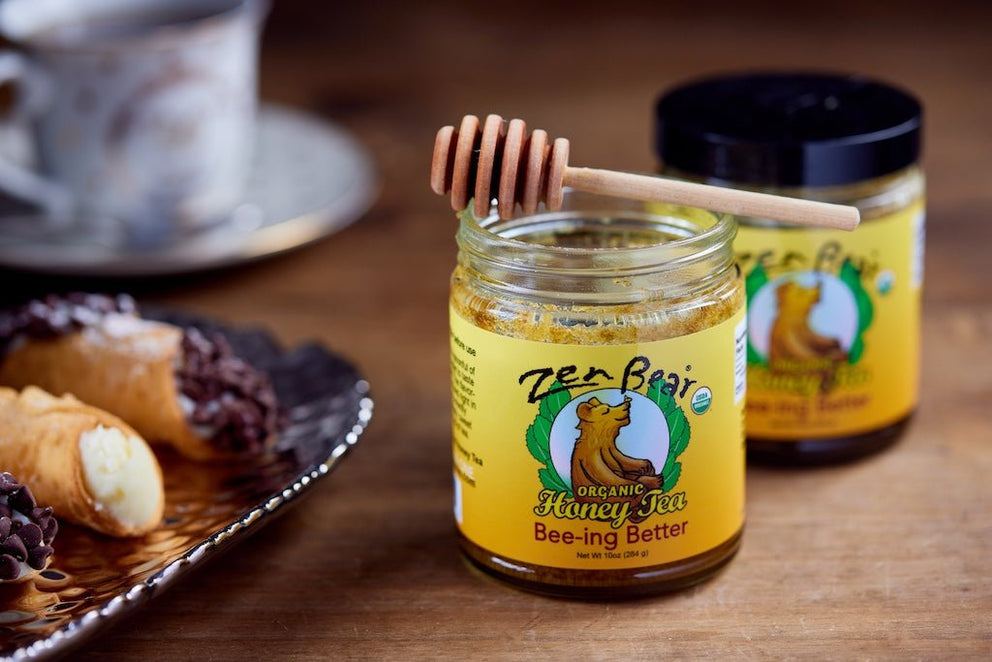 Tea With Honey - Cocoa - Organic Herbs & Spices – Zenbear Honey Tea