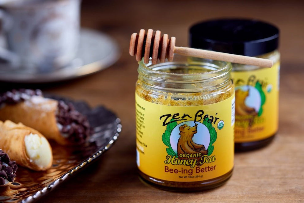 Tea With Honey - Cocoa - Organic Herbs & Spices – Zenbear Honey Tea