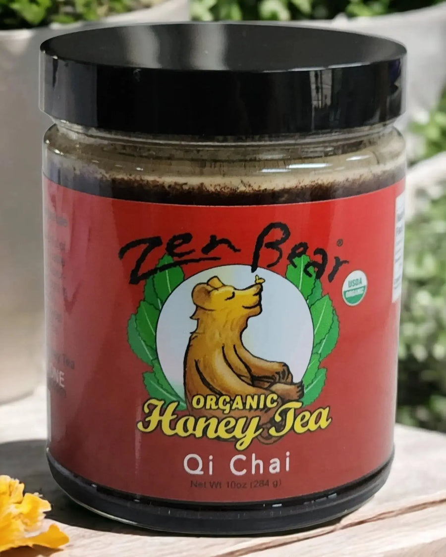 Organic Qi Chai Honey Tea - Black - Cinnamon – Zenbear Honey Tea